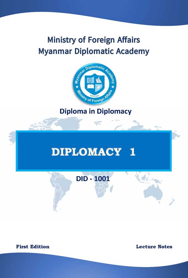 Diploma in Diplomacy | Myanmar Diplomatic Academy (MDA)